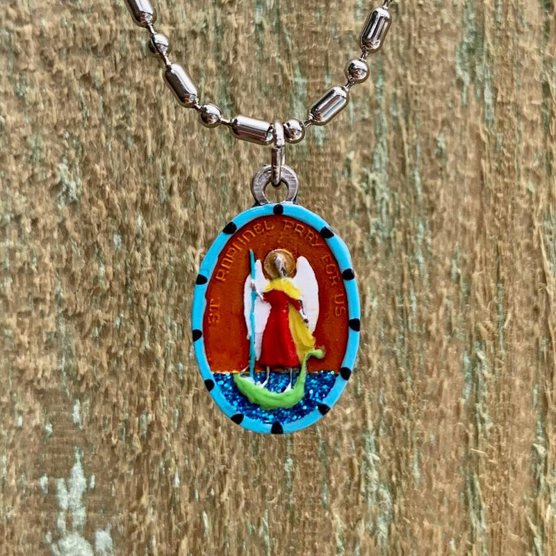 Saints for Hope | Saints for Sinners | Hand-Painted Saint Medallions